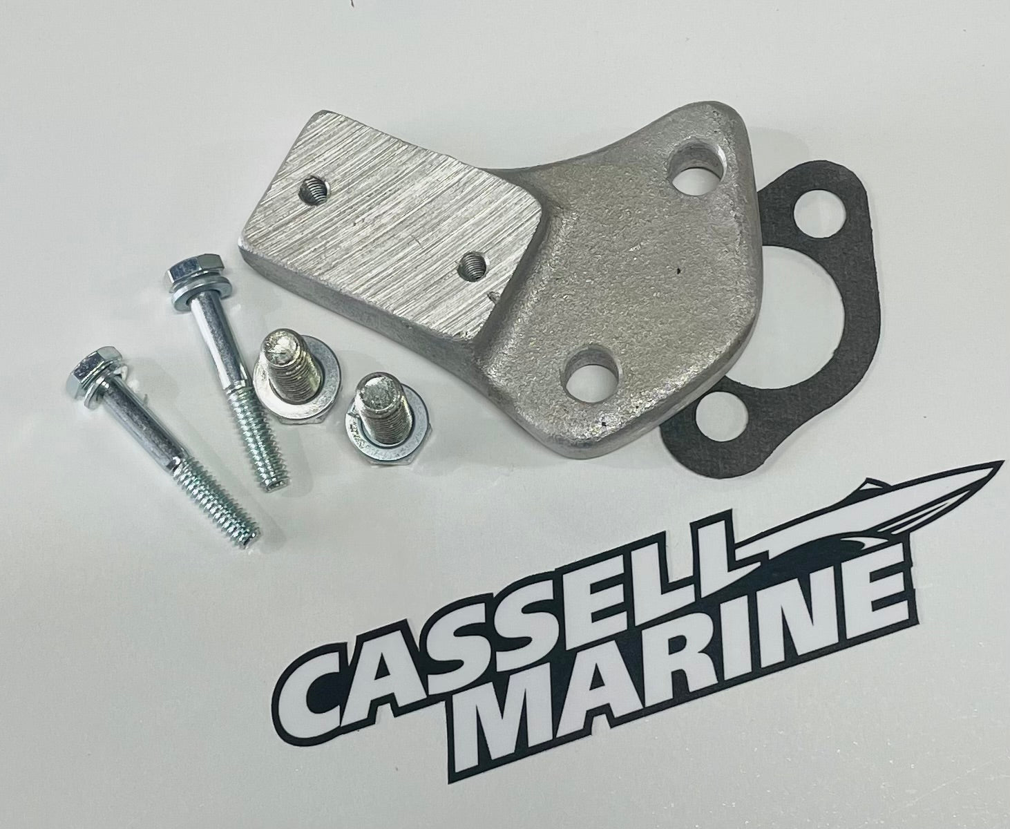 Chev Water Inlet Plate with 218 Valve Mount