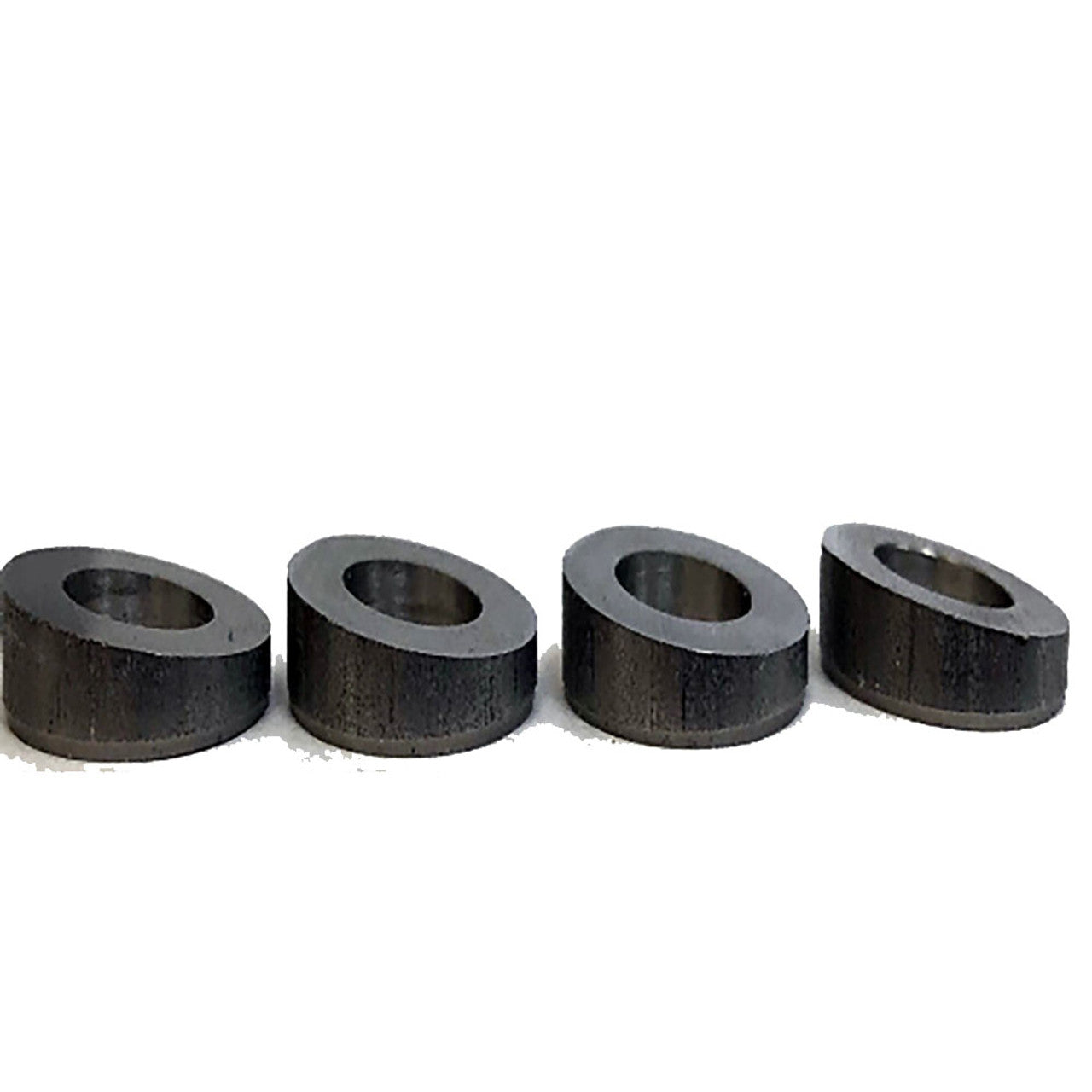 Bobs Machine Shop 5 Degree Angled Washers, Set Of 4, Stainless Steel,