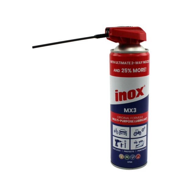 INOX MX3 Spray Lubricant 375g with Ultimate Nozzle