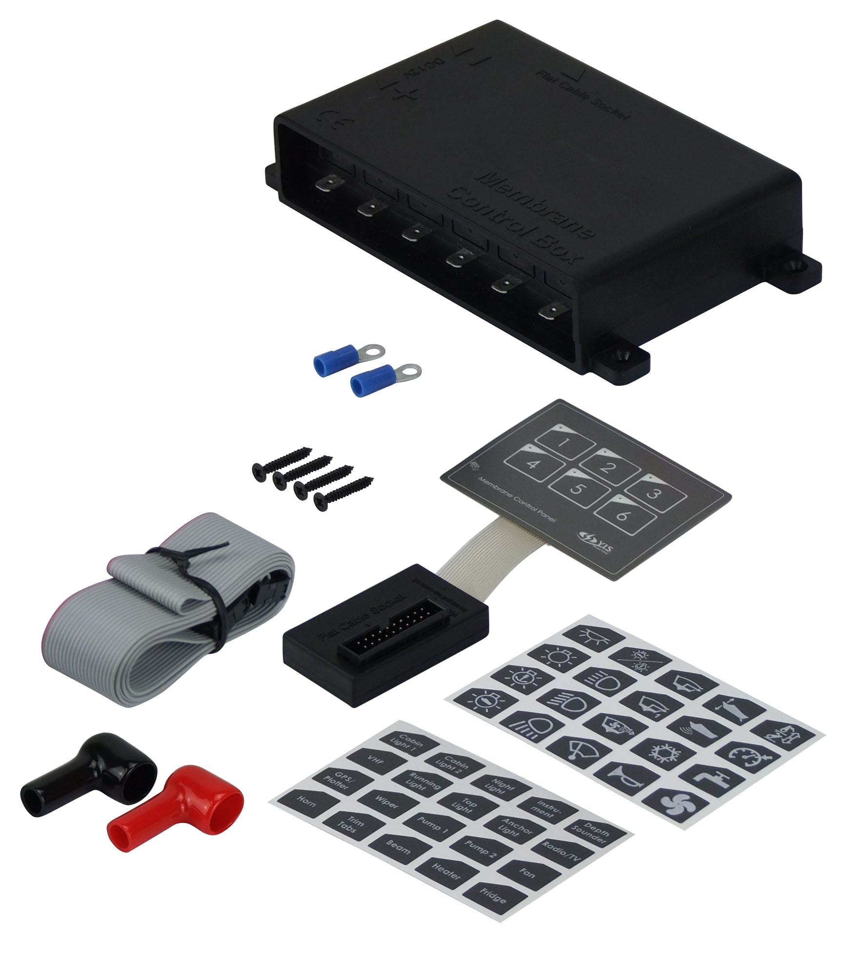 Membrane Touch Control Panels – Deluxe 6 Switch Panel Kit (53066)