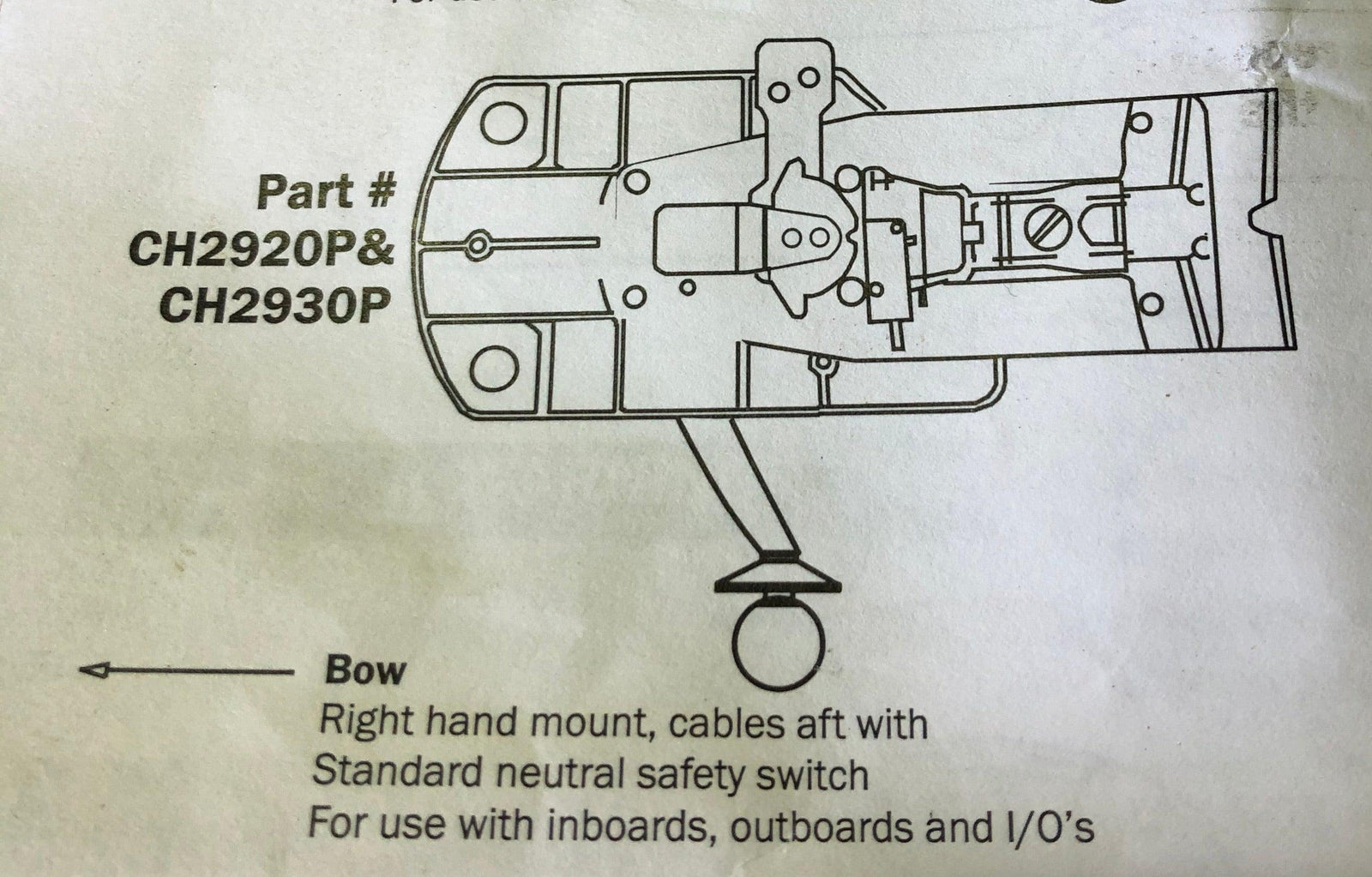 Morse Dual Function Control MV-3