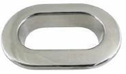 Oval Hawse Hole - Stainless Steel