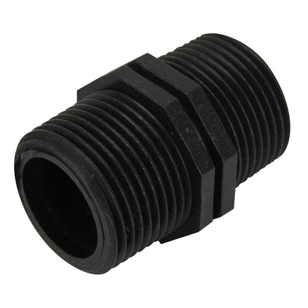 Polyethylene Threaded Joiner - Male/Male