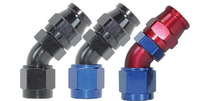 Speedflow 45° Hose Ends - 202 Series