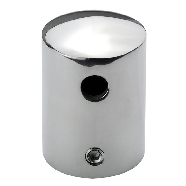 Stainless Steel Stanchion Cap - 25mm