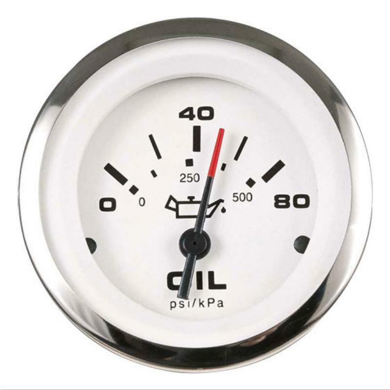 Veethree Instruments Lido Pro Domed Oil Pressure Gauge