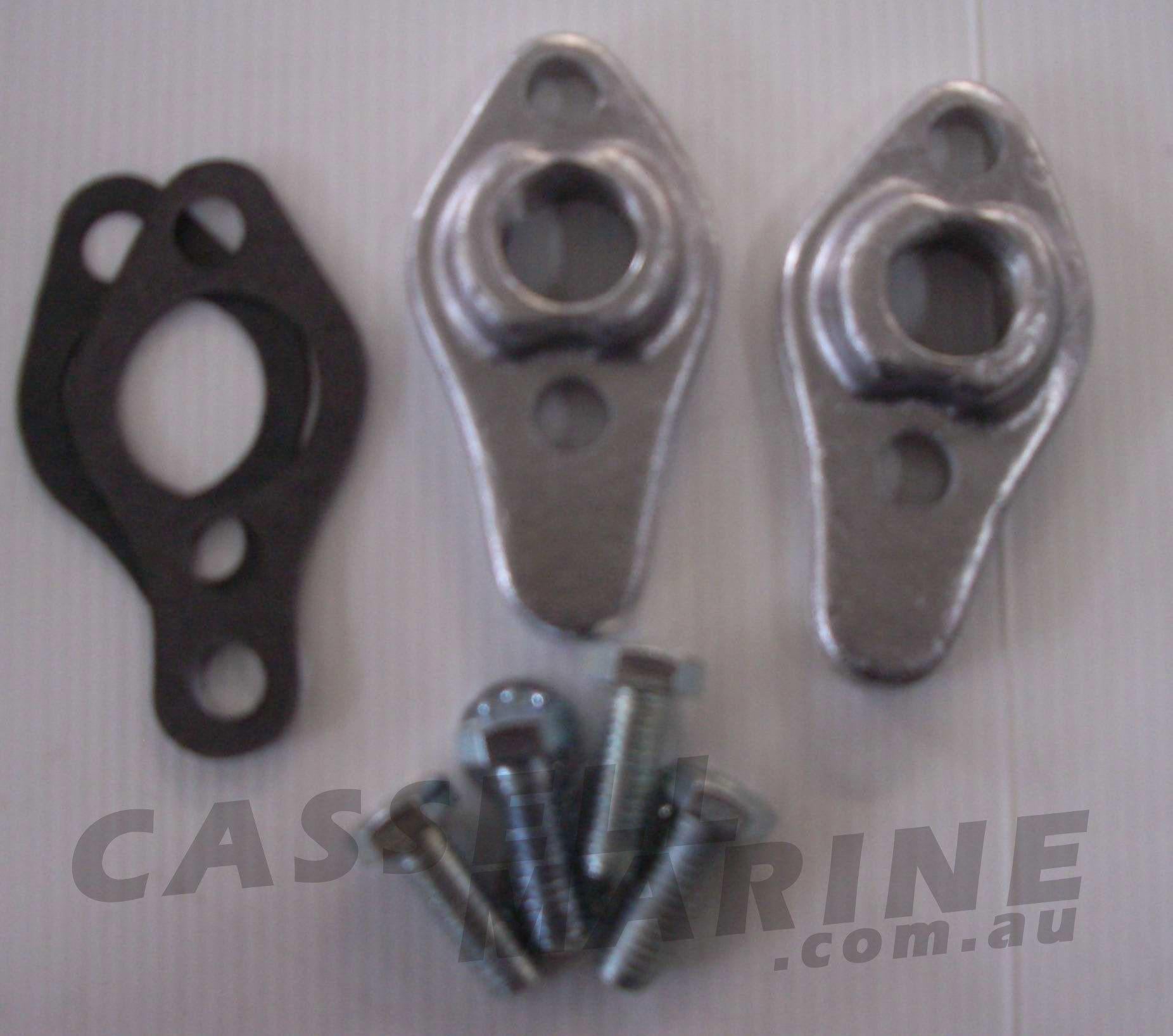 Water Inlet Plates - Chev Small Block