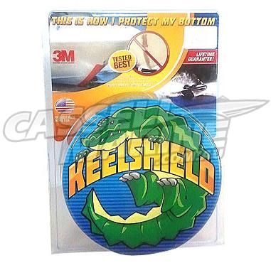 WHITE 7 foot Gator Keel Shield - Keel Guard Proctector